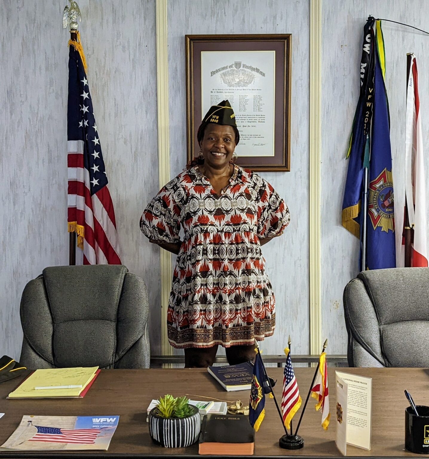 Sonja King-Bailey sworn in as commander of VFW Post 5846 | East ...
